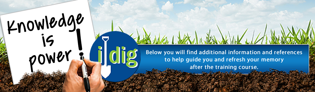 i-dig Additional Resources – OHIO811 | Call 811 Before You Dig | OHIO811